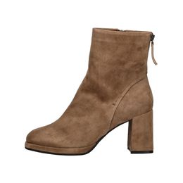 REGARDE LE CIEL Damen High-Heel-Stiefelette "Regarde Le Ciel Stiefelette Leder", Gr. 40fango, Leder, Schuhe