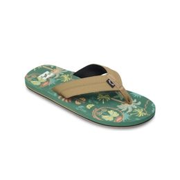 Billabong Herren Sandale "All Day Impact Print", Gr. 11, beige, Obermaterial: 94% Synthetik/6% Polyester, Futter: 100% EVA, Innensohle: 100% EVA,