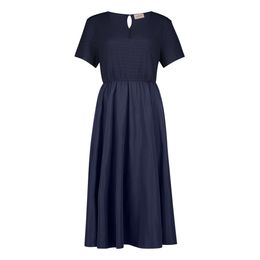Cartoon Damen Midikleid "Damen mit Eingrifftaschen", blau, Gr. 40, Obermaterial: 100% Polyester, Kleider