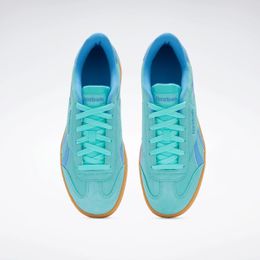 Reebok CLASSIC Damen Sneaker "REEBOK SMASH EDGE", Gr. 45, blau, Leder, Synthetik, Schuhe