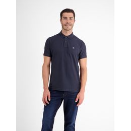 Lerros Herren Poloshirt "Poloshirt mit COOL & DRY Funktion in Piqu&eacute;-Qualit&auml;t"classic navy, Gr. L, 60% Baumwolle, 40% Polyester, Shirts,