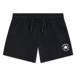 Converse Jungen Sweatshorts "CNVG DISSECTED CTP CORE SHORT"schwarz, Gr. 122, Obermaterial: 60% Baumwolle, 40% Polyester, Hosen, f&uuml;r Kinder,
