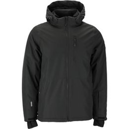 WHISTLER Herren Skijacke "Drizzle", schwarz, Gr. XL, unifarben, 100% Polyester, Jacken, mit wasserabweisender Membran