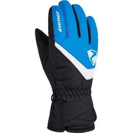 Ziener M&auml;dchen Skihandschuhe "LORIKO-Z AS glove junior", blau, Gr. 7,5, Polyester, Handschuhe
