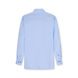 OLYMP Herren Businesshemd "OLYMP Luxor, Comfort Fit, New Kent mit extra langem Arm", blau, Gr. 46, 100% Baumwolle, Hemden