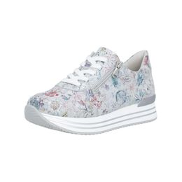 Remonte Damen Plateausneaker "Remonte Sneaker Leder", Gr. 39, bunt, Leder, Schuhe