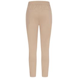 CLOUD 5IVE Damen Stoffhose "CLOUD 5IVE Cloud5ive Damen Stoffhose mit 2-Pockets und Tunnelzug"beige, Gr. M, unifarben, 65% Polyester, 30% Viskose, 5%