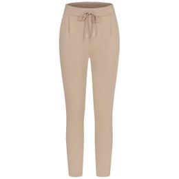 CLOUD 5IVE Damen Stoffhose "CLOUD 5IVE Cloud5ive Damen Stoffhose mit 2-Pockets und Tunnelzug"beige, Gr. M, unifarben, 65% Polyester, 30% Viskose, 5%