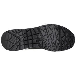 Skechers Damen Slip-On Sneaker "UNO SHIMMER AWAY", Gr. 38, schwarz, Lederimitat, Schuhe, Slipper, Freizeitschuh, Plateausneaker mit modischem
