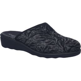 Josef Seibel Damen Hausschuh "Nice 82, grau-kombi", Gr. 39, grau, Obermaterial: 100% Textilmaterial TEXMAT., Schuhe