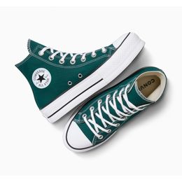 Converse Damen Sneaker "CHUCK TAYLOR ALL STAR LIFT", Gr. 42schwarzly jaded, wei&szlig;, schwarz, Textil, Schuhe
