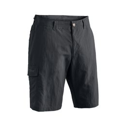 Maier Sports Herren Funktionsshorts "Main", schwarz, Gr. 70, 100% Polyamid, Hosen, Herren Shorts, kurze Outdoor-Hose, Bermuda mit 4 Taschen, Regular