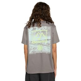 Element Herren T-Shirt "Open Hills"gargoyle, Gr. M, Obermaterial: 100% Baumwolle., Shirts