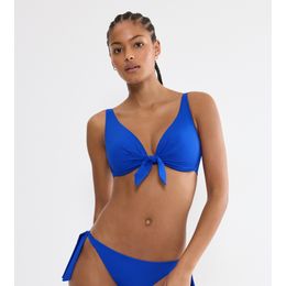 Triumph Damen B&uuml;gel-Bikini-Top "Summer Twist W", blau, Gr. 42, Microfaser, Obermaterial: 77% Polyamid, 23% Elasthan, Bikini-Oberteile, Eleganz und