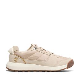 Timberland Damen Sneaker "RETRO SWIFT LOW LACE UP SNEAKER", Gr. 38, beige, Leder, Textil, Schuhe