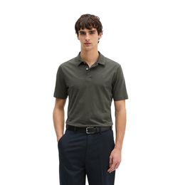Marc O'Polo MARC O'POLO Damen Poloshirt "aus weicher Bio-Baumwolle"mangrove, Gr. L, unifarben, Obermaterial: 100% Baumwolle, Shirts