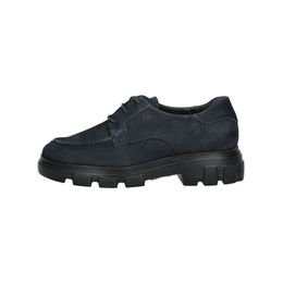 Paul Green Damen Schn&uuml;rschuh "Paul Green Halbschuhe Nubukleder", Gr. 39, blau, Nubukleder, Schuhe