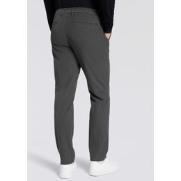 MAC Herren Stoffhose "Traveller"grau stone, Gr. 40, unifarben, Web, Obermaterial: 62% Polyester, 33% Viskose, 5% Elasthan, Hosen