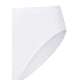 Mey Damen Jazz-Pants Slips "Best Of", Gr. 36, wei&szlig;, Single Jersey, Obermaterial: 97% Baumwolle, 3% Elasthan, bedruckt, unifarben, Unterhosen, ohne