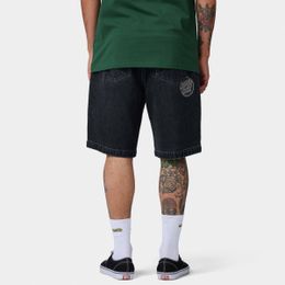 Santa Cruz Herren Shorts "STAMPED BIG SHORTS", schwarz, Gr. 34, Obermaterial: 94% Baumwolle, 6% Polyester, Hosen, aus Baumwolle und Polyester,