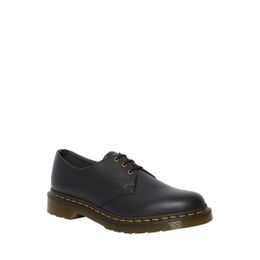 Dr. Martens Herren Schn&uuml;rschuh "1461 Vegan", Gr. 41schwarz, Lederimitat, Schuhe, Blockabsatz, Herren Halbschuh mit typisch gelber Kontrastnaht