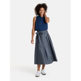 LIEBLINGSST&Uuml;CK Faltenrock LIEBLINGSST&Uuml;CK "RaniaL", Damen, Gr. 44, 980, anthra, Obermaterial: 100% Polyester, normal, R&ouml;cke, aus Polyester
