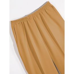 COME ON Damen Schlupfhose, gelb, Gr. 52, unifarben, 62% Polyester, 36% Viskose, 2% Elasthan, Hosen