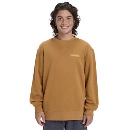 Quiksilver Herren Sweatshirt "Salt Water Graphic"almond, Gr. S, Obermaterial: 55% Walkfrottier, 25% Walkfrottier, 20% Microfaser;, Sweatshirts