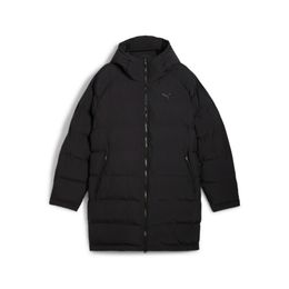 Puma Herren Winterjacke "MONO PARKA", schwarz, Gr. M, unifarben, Obermaterial: 100% Polyester, Jacken, mit verstellbarer Kapuze, mit Stehkragen,