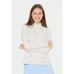 Endurance Damen Laufjacke "Reitta", wei&szlig;, Gr. 38, unifarben, 100% Polyester, Jacken, mit w&auml;rmenden Stepp-Eins&auml;tzen