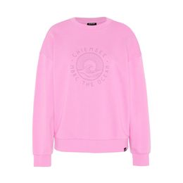 Chiemsee Damen Sweatshirtorchid, Gr. XS, 80% Baumwolle, 20% Polyester, Sweatshirts