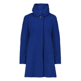 Gil Bret Damen Wolljacke "Damen mit Stehkragen", blau, Basic, Gr. 40, Obermaterial: 32% Baumwolle, 27% Polyester, 18% Wolle, 18% Polyacryl, 5%