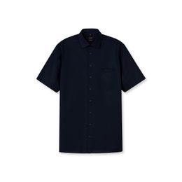 OLYMP Herren Businesshemd "OLYMP Luxor, Comfort Fit - Big, Kent", schwarz, Gr. 47, 100% Baumwolle, Hemden