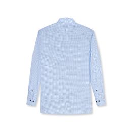 OLYMP Herren Businesshemd "OLYMP Luxor, Comfort Fit, New Kent"bleu, Gr. 46, 100% Baumwolle, Hemden