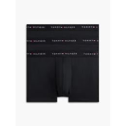 Damen Trunk "DTM", Tommy Hilfiger Underwear, Gr. Mschwarz, Jersey, Obermaterial: 87% Polyester, 13% Elasthan, Unterhosen
