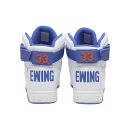 Ewing Herren Trainingsschuh "Ewing Rebound Core 33 HI with Strap", Gr. 43wei&szlig; royal orange, Polyurethan, Schuhe