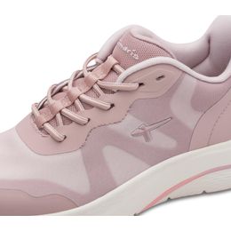 Tamaris Damen Slip-On Sneaker, Gr. 36, rosa, Lederimitat, Textil, Schuhe, Plateau, Freizeitschuh, Halbschuh, Slipper mit Kontrastbesatz