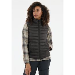 Steppweste WHISTLER "Arubi", Damen, Gr. 38, schwarz, 100% Polyamid, normal, hoch geschlossener Ausschnitt, Westen Steppweste, Schmucklos