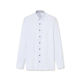 OLYMP Herren Businesshemd "OLYMP Luxor 24/Seven, Modern Fit, New Kent", wei&szlig;, Gr. 37, 92% Baumwolle, 8% Elasthan, Hemden