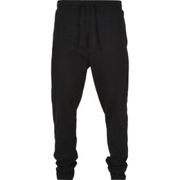 Urban Classics Herren Stoffhose "Urban Classics Herren Super Light Jersey Pants"schwarz, Gr. M, unifarben, 100% Baumwolle, Hosen