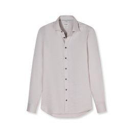 OLYMP Herren Businesshemd "OLYMP Level Five, Body Fit, Kent", beige, Gr. 39, 97% Baumwolle, 3% Elastolefin, Hemden