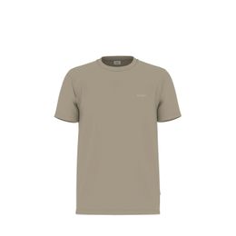 JOOP! JOOP JEANS Damen T-Shirt "Alphis"medium beige, Gr. S, unifarben, Single Jersey, Obermaterial: 100% Baumwolle, Shirts