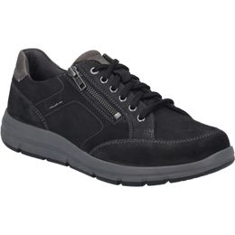 Josef Seibel Herren Schn&uuml;rschuh "Giuseppe 08, schwarz-kombi", Gr. 42, schwarz, Obermaterial: 100% Rindsleder Leather cow., Schuhe
