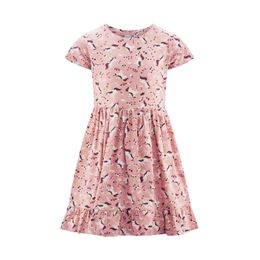happy girls M&auml;dchen Sommerkleid "M&auml;dchenkleid", rosa, Gr. 104, Stoff, 100% Baumwolle, Kleider