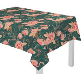 Tischdecke Adam, B:190cm L:130cm, bunt, Bio-Baumwolle, Tischdecken, "Eden", aus 100% Bio-Baumwolle