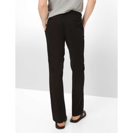 Brax Herren Chinohose "Style EVANS", schwarz, Gr. 102, Web, 96% Baumwolle, 3% Kapok, 1% Elasthan, Hosen