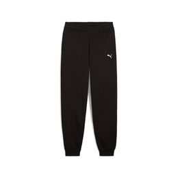 Puma M&auml;dchen Trainingshose "ESS SWEATPANTS CL TR G", schwarz, Gr. 176, unifarben, Sweatware, Obermaterial: 68% Baumwolle, 32% Polyester, Hosen, mit