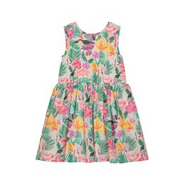 DANAMADE M&auml;dchen Sommerkleid "DANAMADE Dresses DGRETA"multicolor, Gr. 128, Obermaterial: 100% Baumwolle. Futter: 100% Baumwolle, Kleider