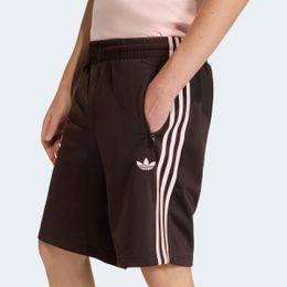 Shorts adidas originals "FIREBIRD", Herren, Gr. L, N-Gr, aurora coffee, normal, gr., Obermaterial: 100% Polyester, Hosen Shorts