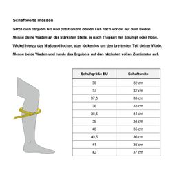 Caprice Damen Stiefel, Gr. 37,5, schwarz, Leder, Textil, Schuhe, Blockabsatz, Langschaftstiefel, Businessstiefel, bequeme Weite